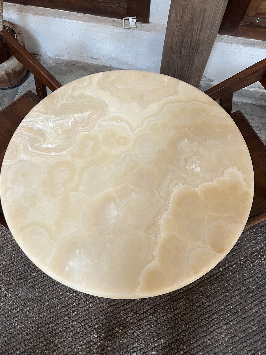 Onyx Bistro Table - Luxury Living - LA Imports